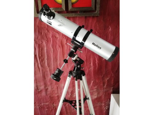 Telescopio Reflector 700x76, Helios Tripode Eq - Clasionce | Fácil ...